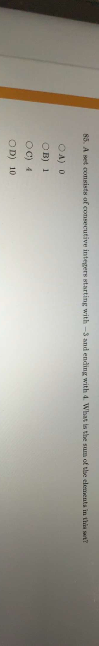 Solved A set consists of consecutive integers starting with | Chegg.com