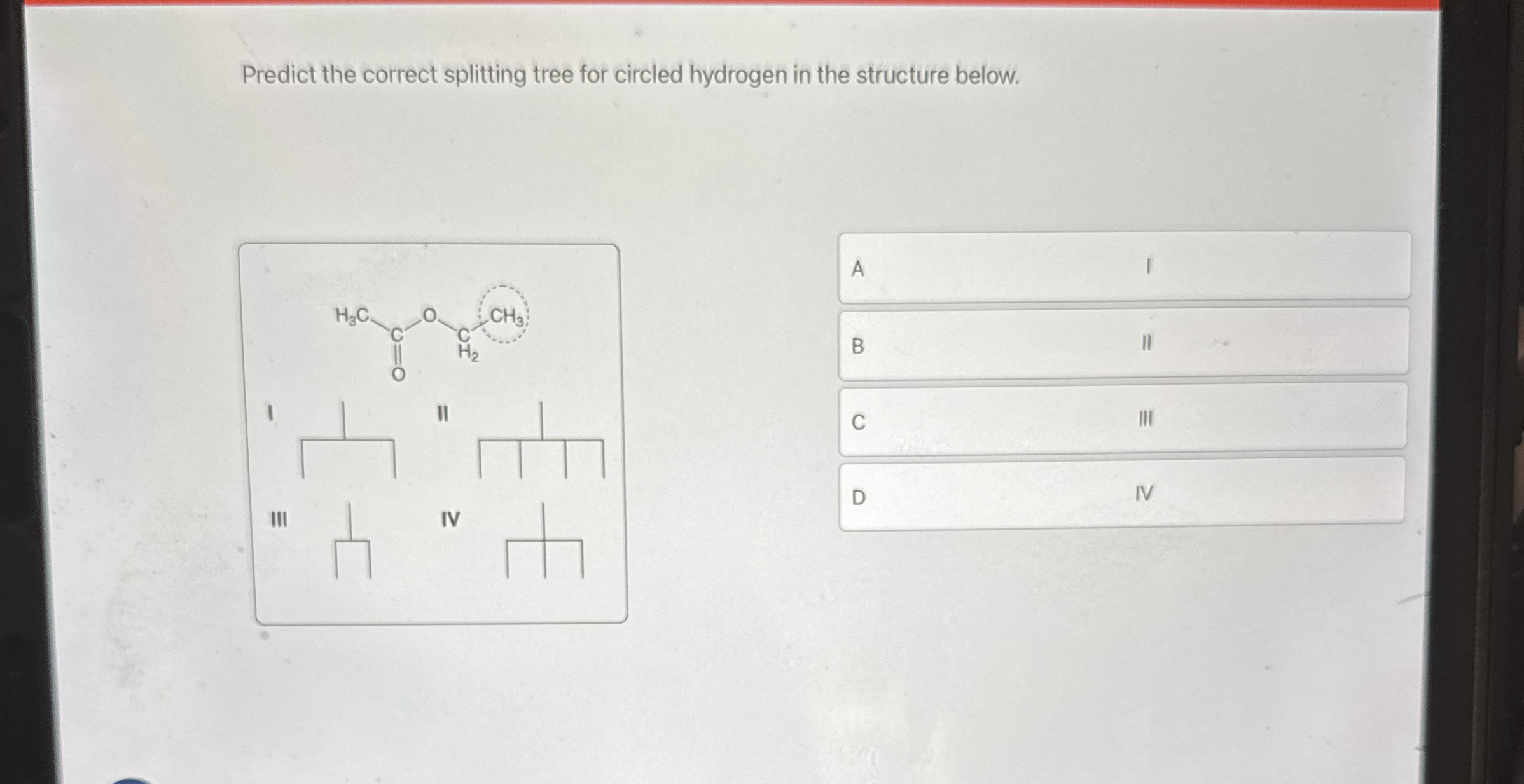 Solved Predict the correct splitting tree for circled | Chegg.com