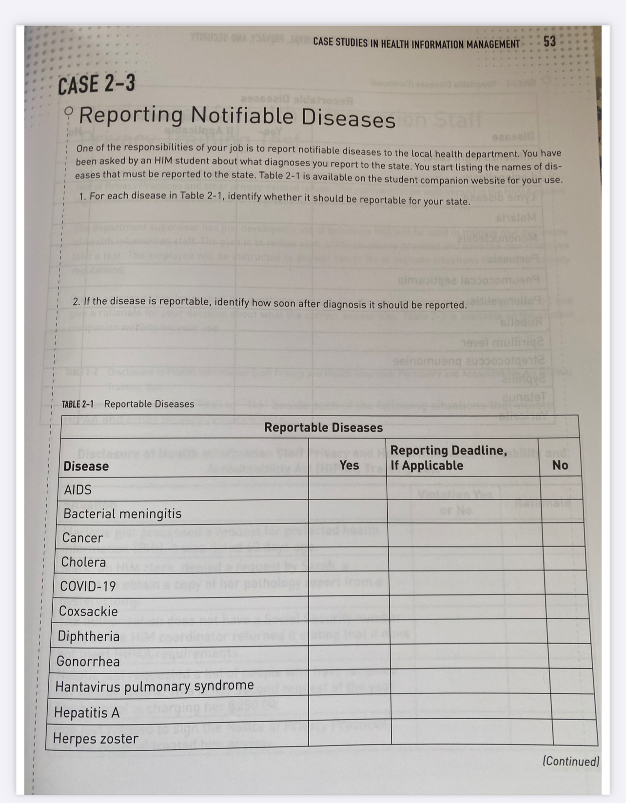 Solved CASE STUDIES IN HEALTH INFORMATION MANAGEMENTCASE | Chegg.com