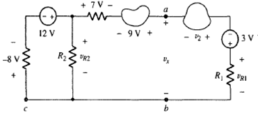 Solved For the Circuit of Fig. 3.9, determine (a) Vr2 and | Chegg.com