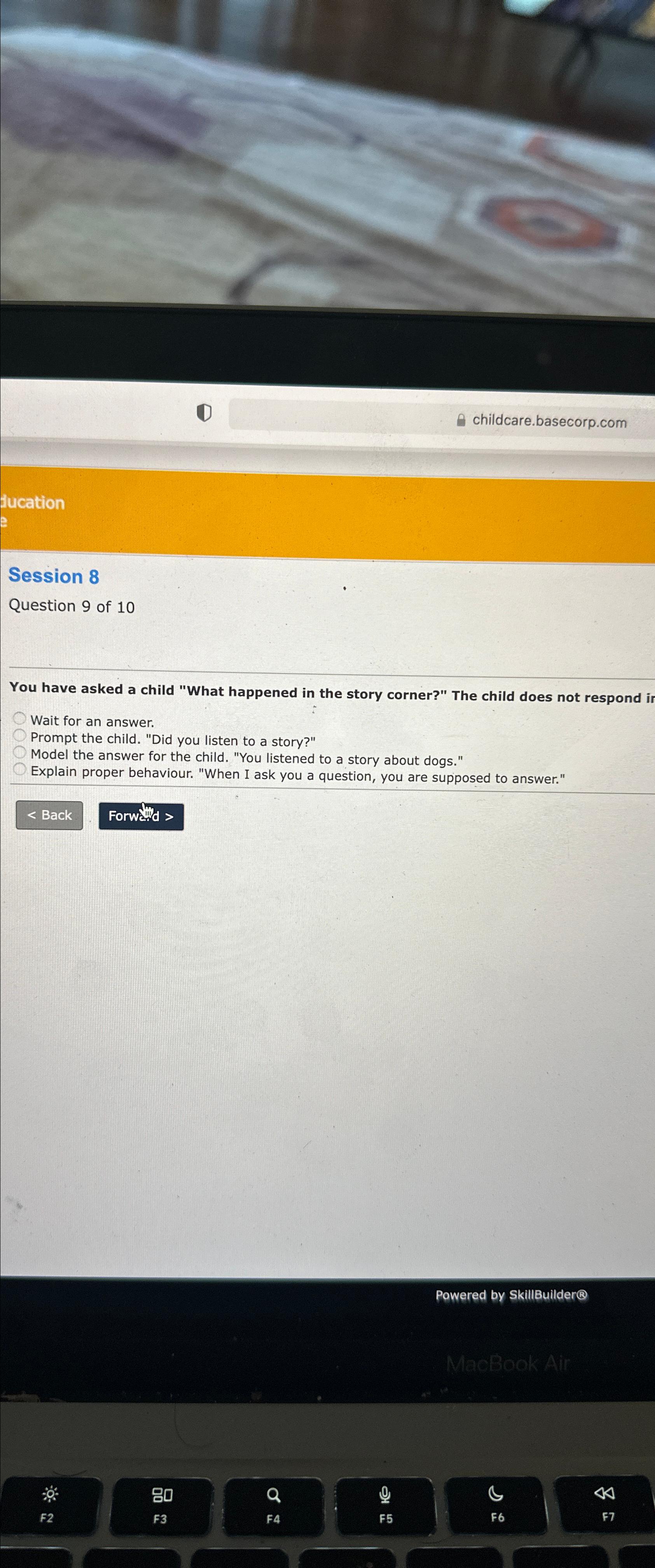 Solved Session 8Question 9 ﻿of 10You have asked a child | Chegg.com
