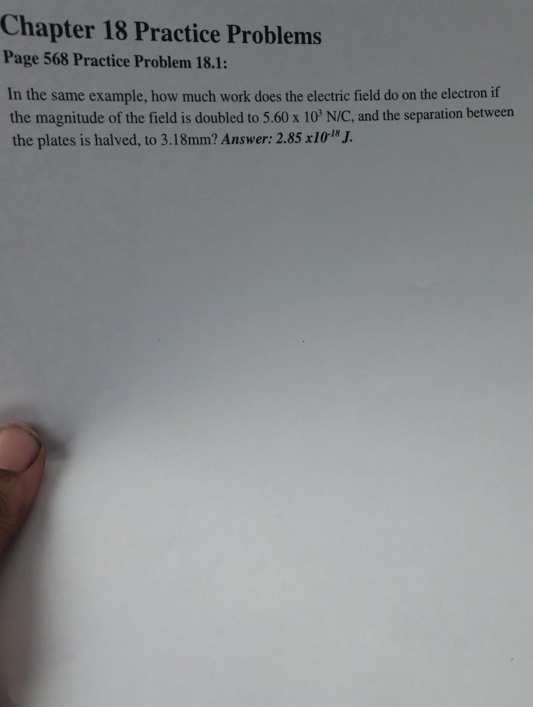 Solved Chapter 18 Practice Problems Page 568 Practice | Chegg.com