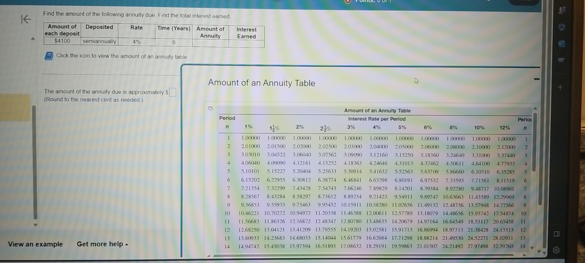 Solved Find the amount of the following annuity due. Find | Chegg.com