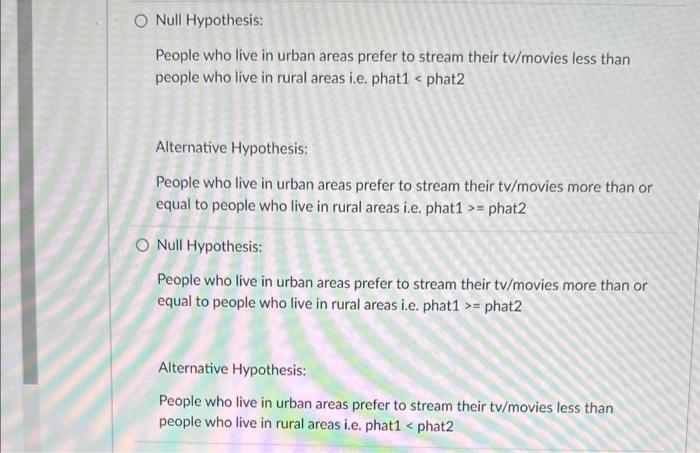 Solved Select the appropriate null and alternative | Chegg.com