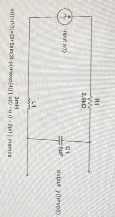 Solved Analyze the electrical network shown below. (a) Use | Chegg.com