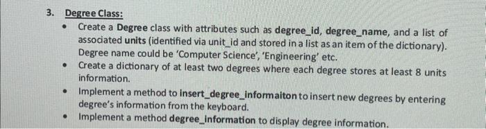 Solved A Create A Python Module Called