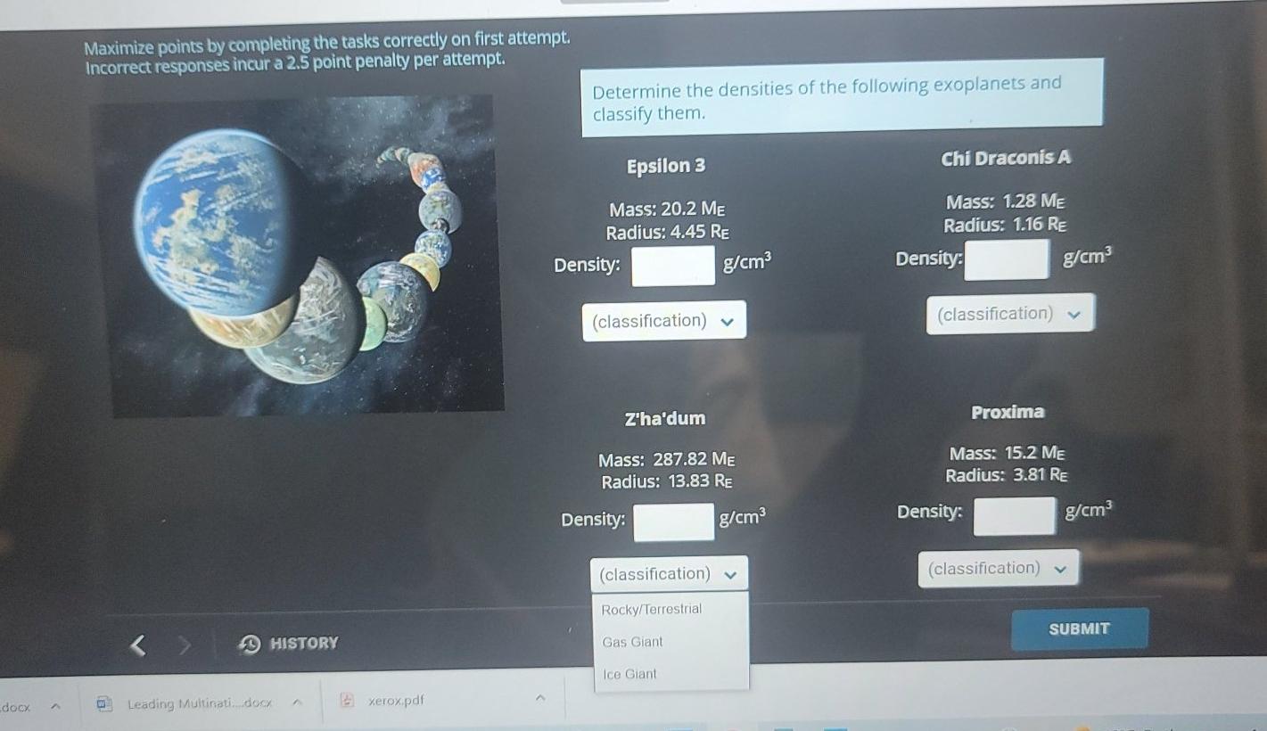Solved Maximize points by completing the tasks correctly on | Chegg.com