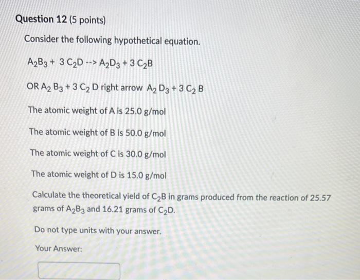 Solved Use the following balanced chemical equation | Chegg.com