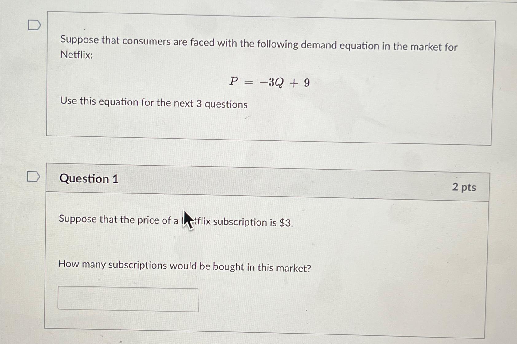 Solved Suppose that consumers are faced with the following | Chegg.com