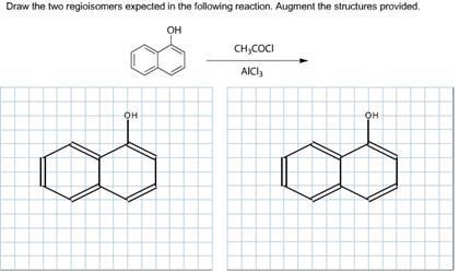 Solved Draw the two regioisomers expected in the following | Chegg.com