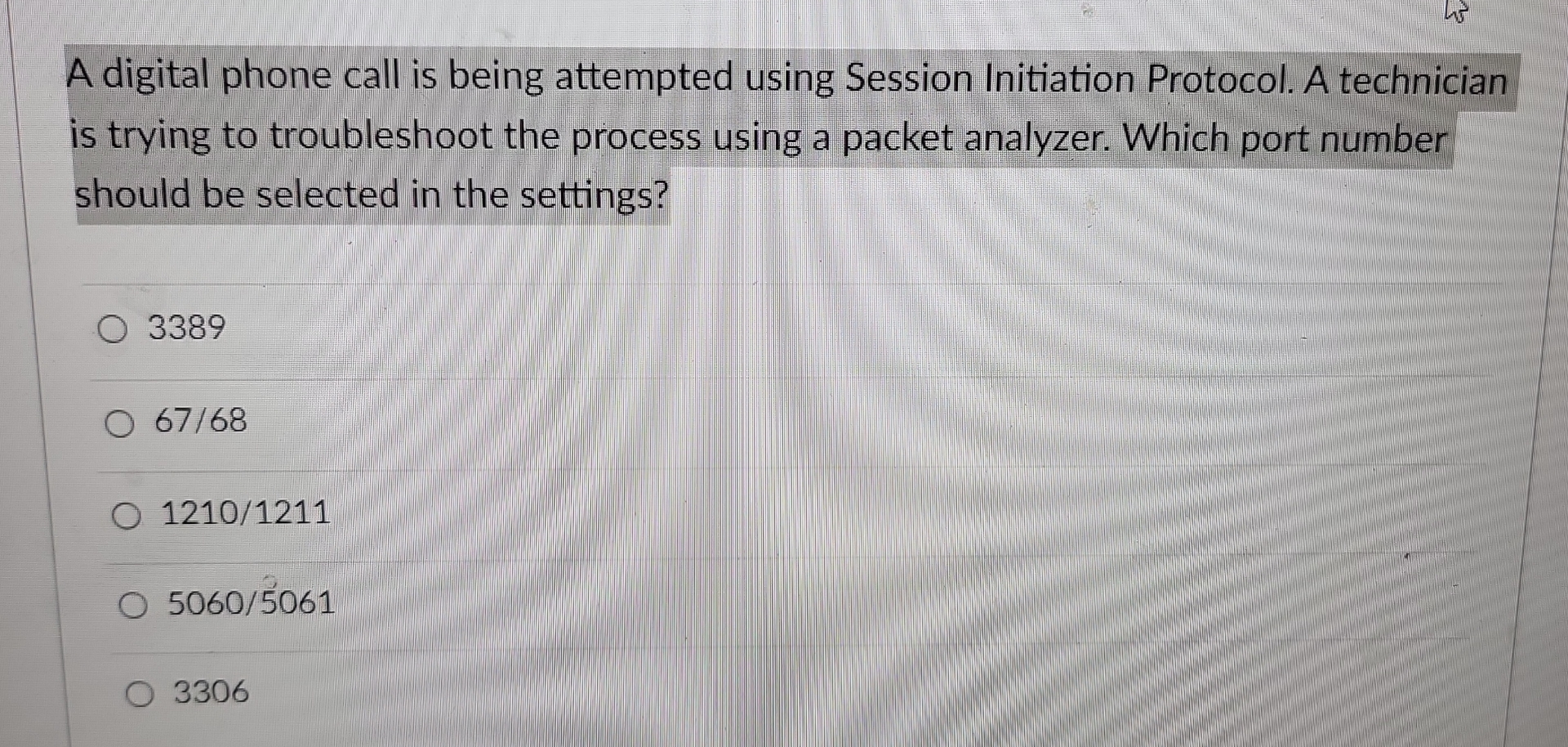 Solved A digital phone call is being attempted using Session | Chegg.com