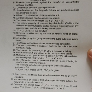Solved Firewalls can protect against the transfer of | Chegg.com