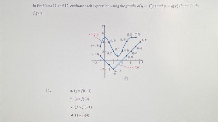 Solved In Problems 11 and 12, evaluate each expression using | Chegg.com