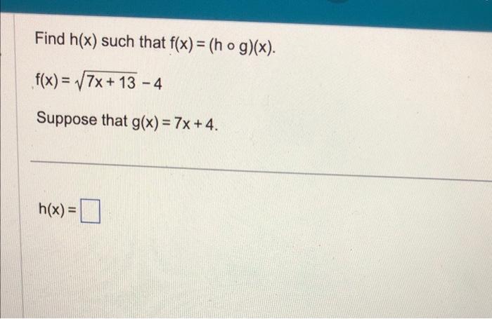 Solved Consider the function: g(z)=z2+3z−5 The name of the | Chegg.com