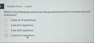 Solved Multiple Choice 1 ﻿pointWhich of the following | Chegg.com