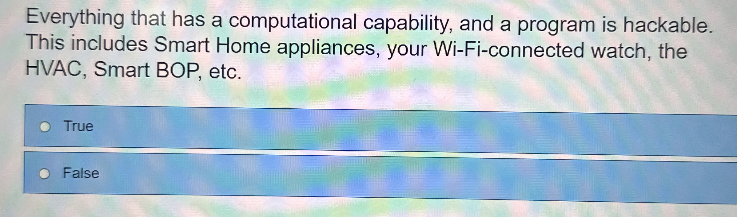 Solved Everything that has a computational capability, and a | Chegg.com