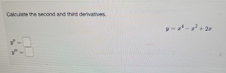 Solved Calculate the second and third | Chegg.com