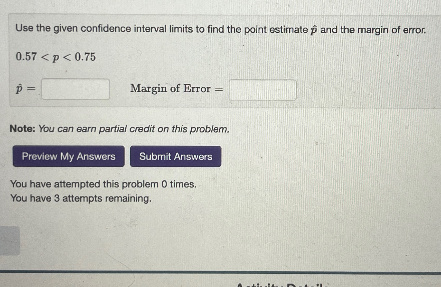 Solved Use the given confidence interval limits to find the | Chegg.com