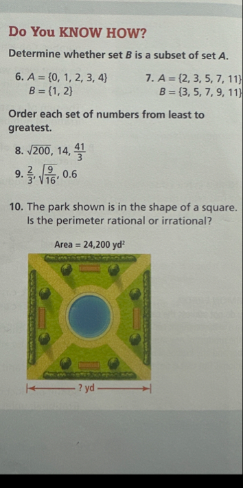 Solved Do You KNOW HOW?Determine whether set B ﻿is a subset | Chegg.com