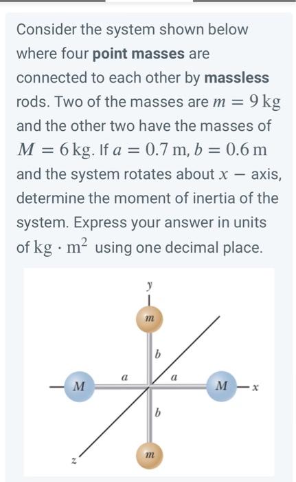 Solved Consider the system shown below where four point | Chegg.com