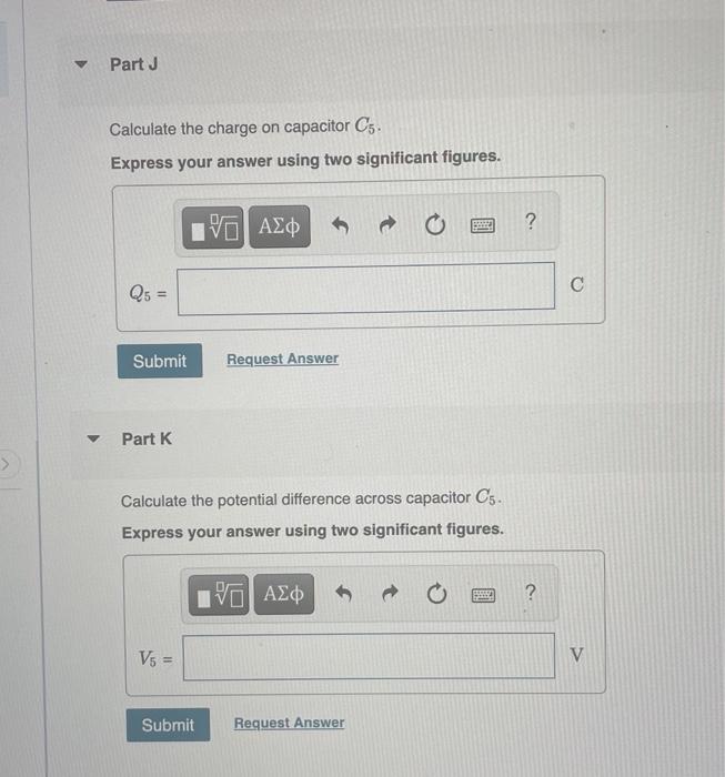 Solved In the figure (Figure 1), C1=C5=8.9μF and C2=C3 | Chegg.com
