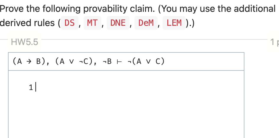 Solved Prove the following provability claim. (You may use | Chegg.com
