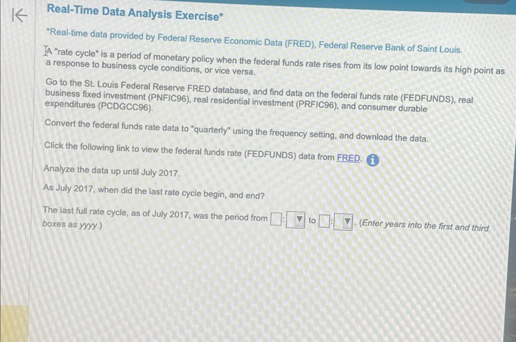Solved Real-Time Data Analysis Exercise* Solved Real-Time Data Analysis Exercise*