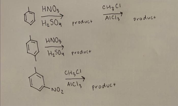 Solved H2SO4 HNO3 product NO2 AlH3Cl product | Chegg.com