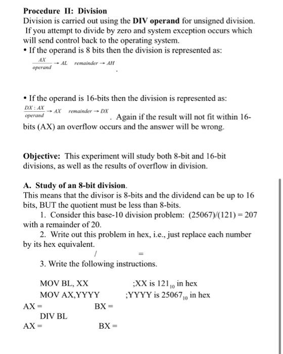 Solved Objective The Objective Of This Experiment Is To 4784
