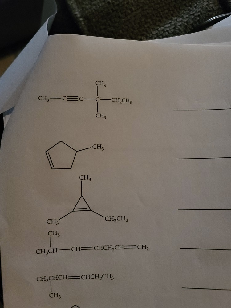 Solved CH3 CH3 EC с CH2CH3 CH, CH3 CH CH3 CH2CH3 CH3 | Chegg.com
