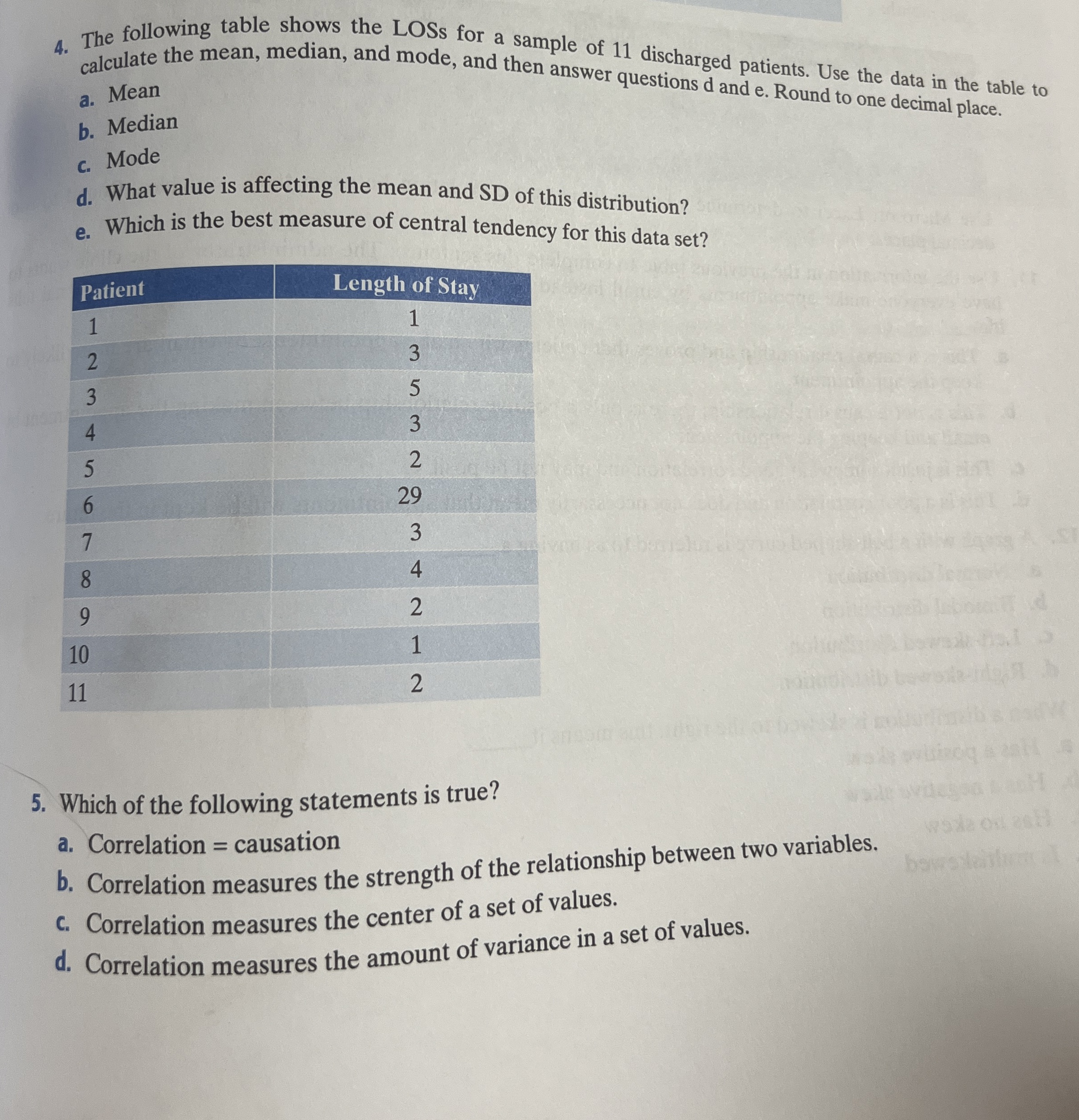 Solved Questions 4 ﻿and 5! ﻿The following table shows the | Chegg.com
