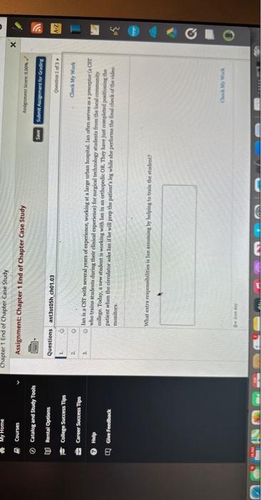 Solved Assignment: Chapter 1 End of Chapter Case Study | Chegg.com