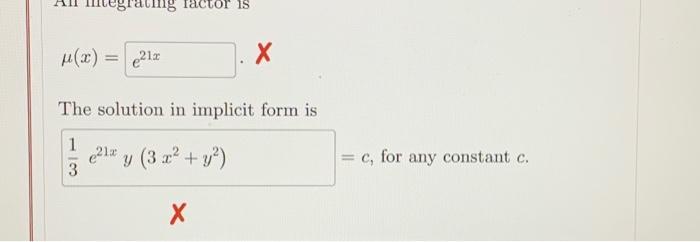 Solved If NMy−Nx=Q, where Q is a function of x only, then | Chegg.com