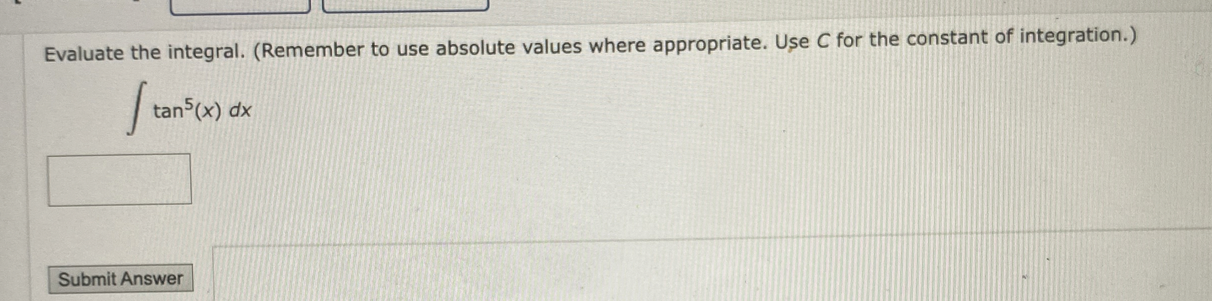 Solved Evaluate the integral. (Remember to use absolute | Chegg.com