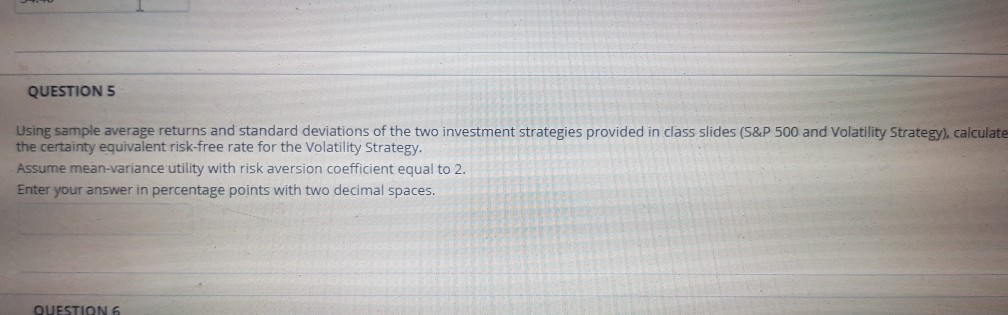 Using sample average returns and standard deviations | Chegg.com