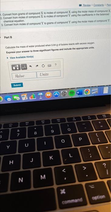 Solved 4. Comvent trom grams of compound X to moles of | Chegg.com