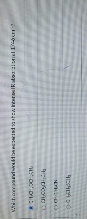 Solved Which compound would be expected to show intense IR | Chegg.com