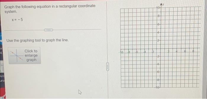 Solved Graph the following equation in a rectangular | Chegg.com