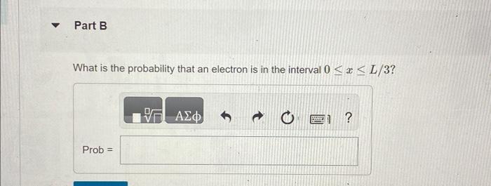 Solved Consider the electron wave function | Chegg.com