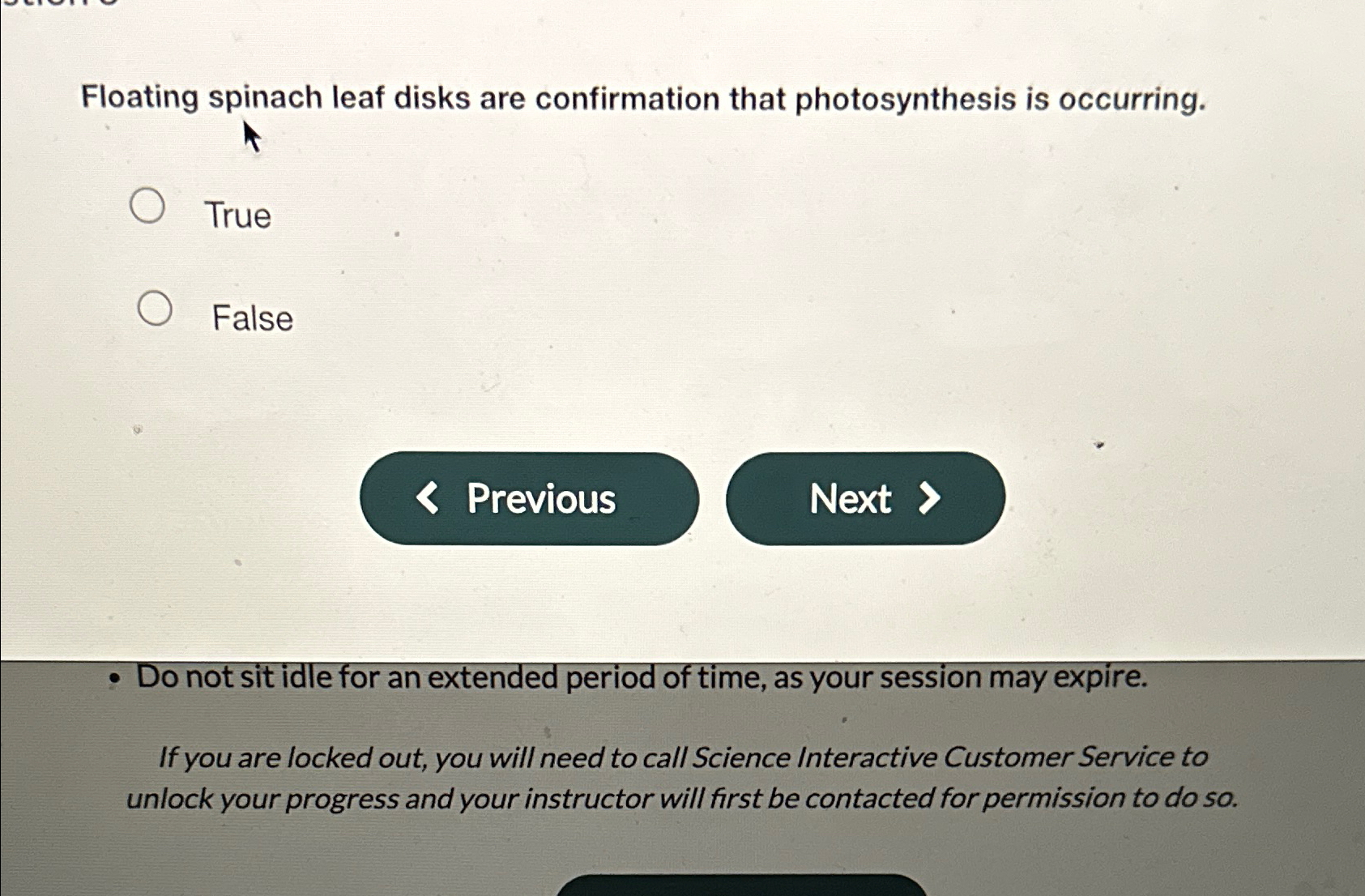 Solved Floating spinach leaf disks are confirmation that | Chegg.com