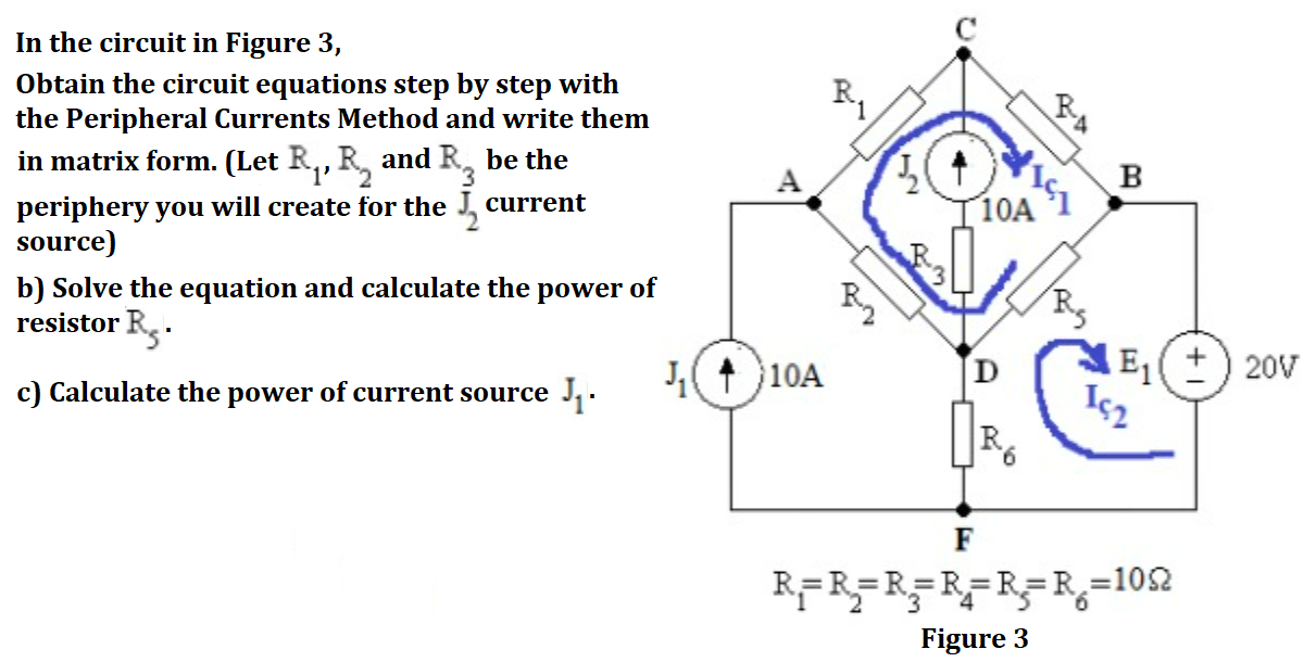 Solved In the circuit in Figure 3,Obtain the circuit | Chegg.com