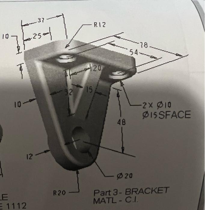 Solved Solidworks: I need the Mass Properties for Part 1 and | Chegg.com