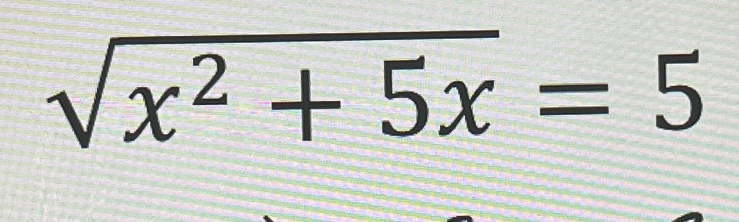 Solved x2+5x2=5 | Chegg.com