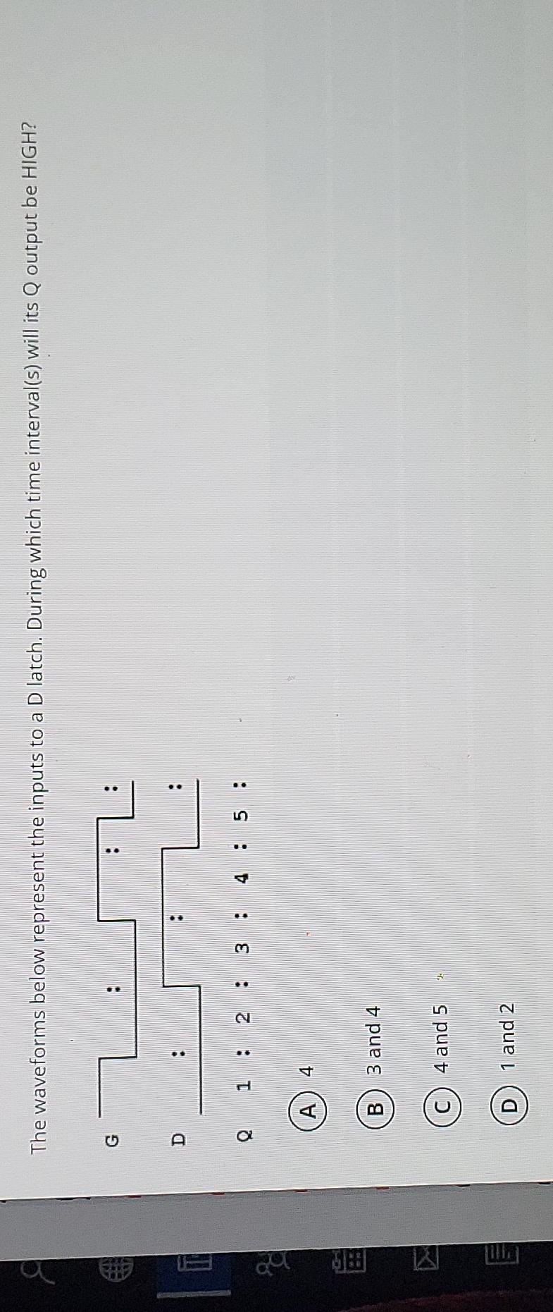 Solved Th 20 WI E The waveforms below represent the inputs | Chegg.com