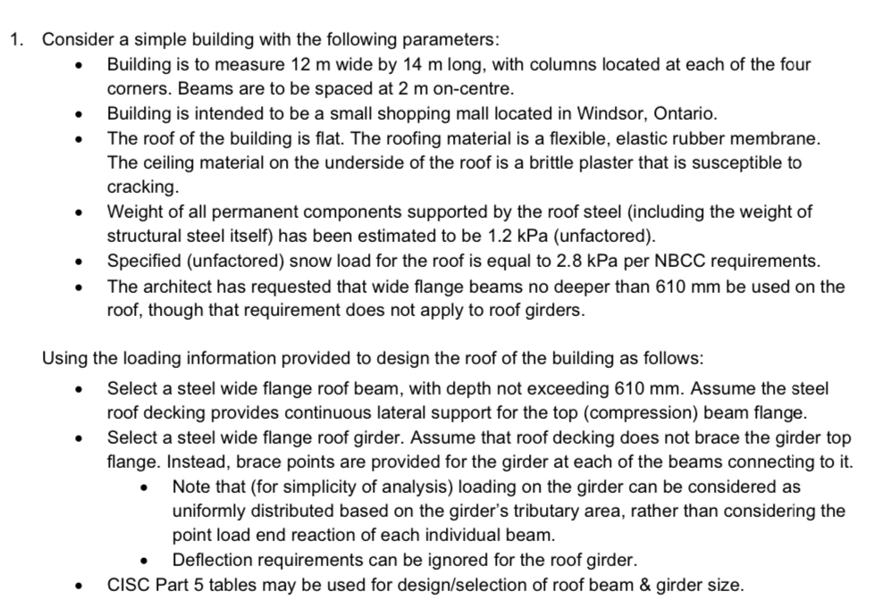 Solved Consider a simple building with the following | Chegg.com