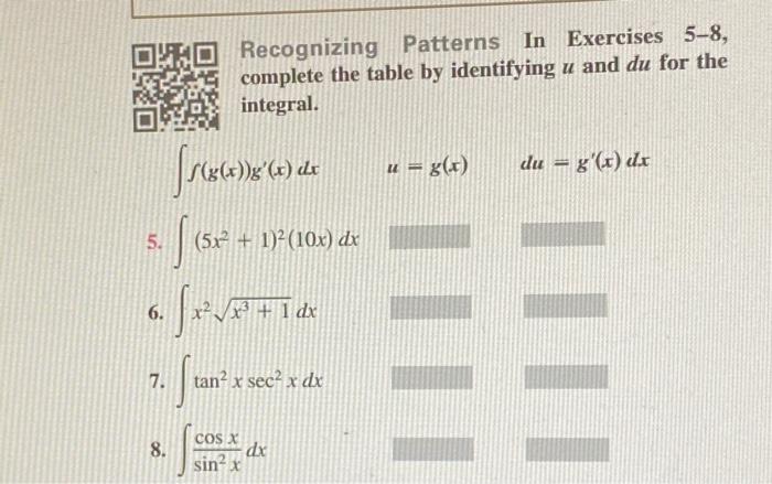 Solved Recognizing Patterns In Exercises 5-8, complete the | Chegg.com Solved Recognizing Patterns In Exercises 5-8, complete the | Chegg.com