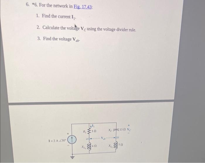 Solved 1. 1. For the series-parallel network in Eig. 17.38: | Chegg.com