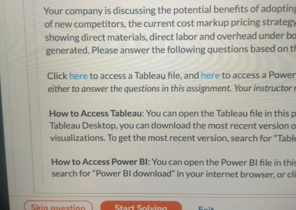 Solved Your company is discussing the potential benefits of | Chegg.com