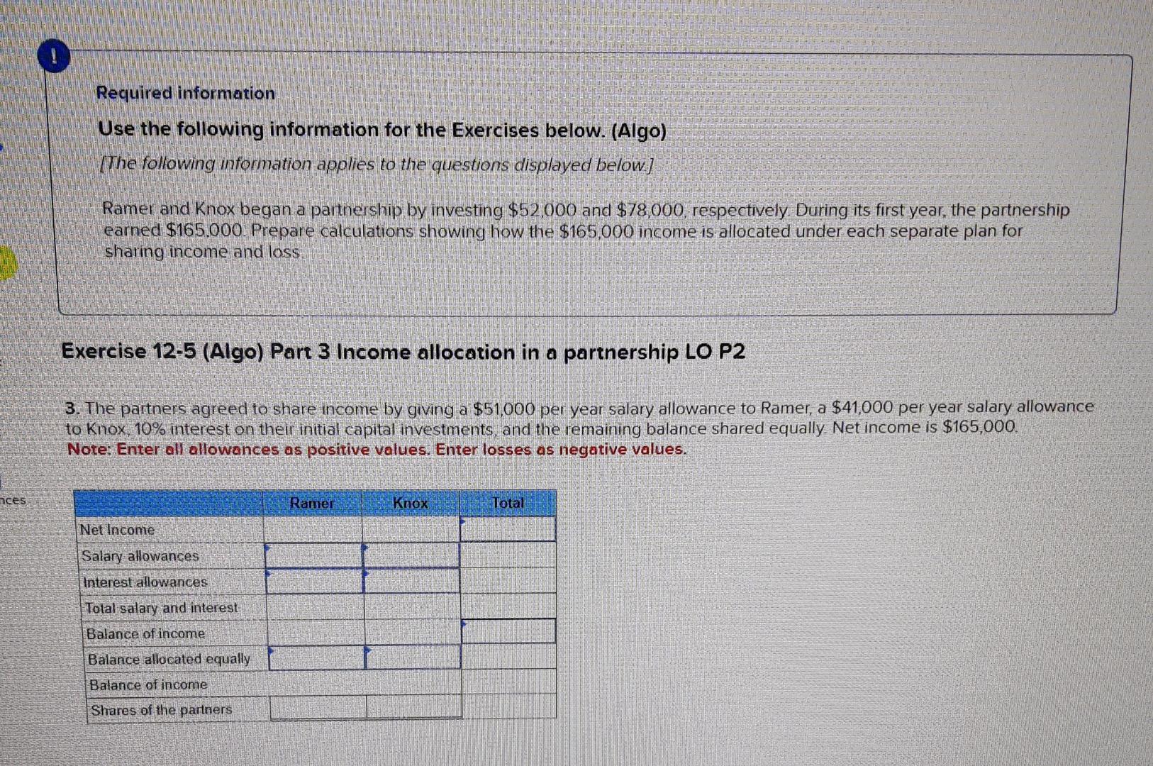 Solved IRequired informationUse the following information | Chegg.com