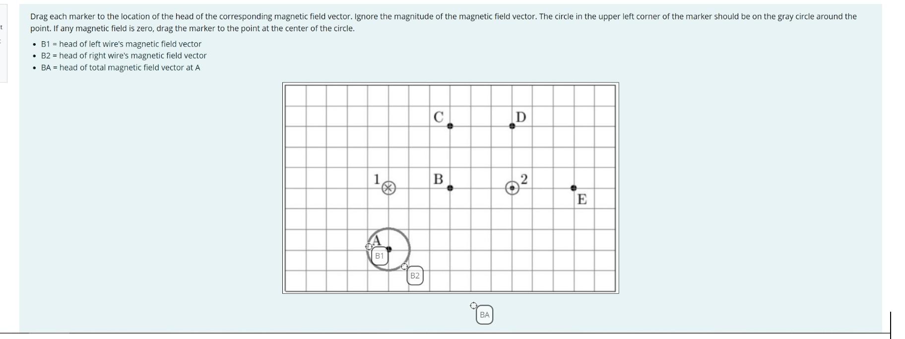 Solved The diagram below shows two current-carrying wires. | Chegg.com